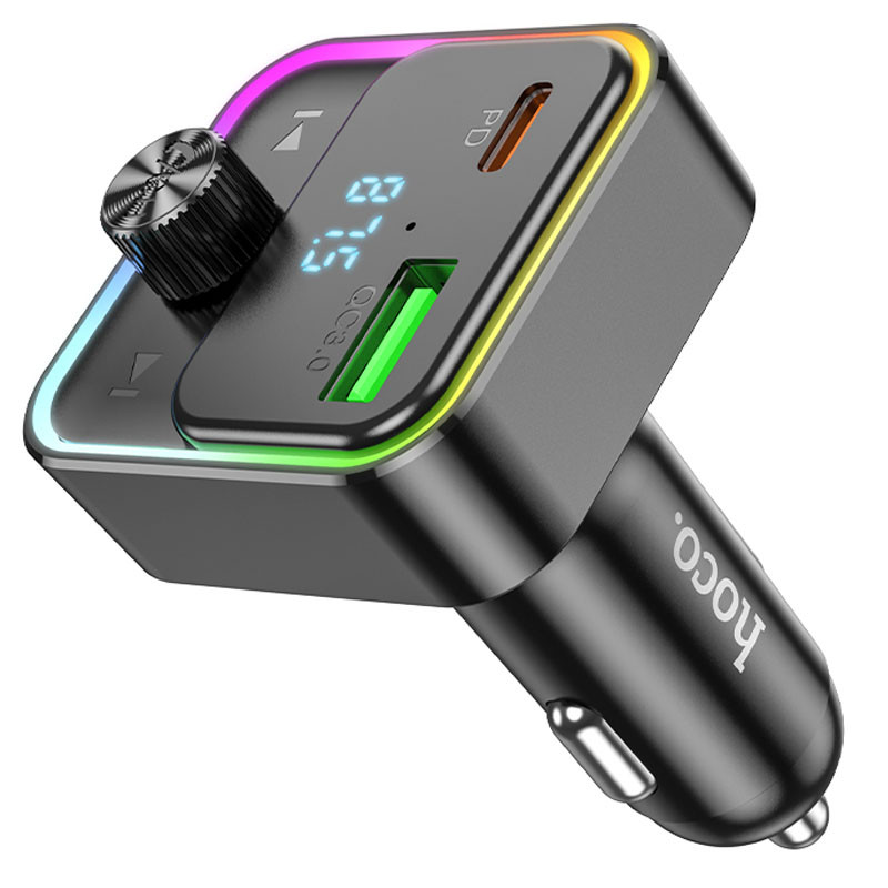 Купити оптом АЗП FM модулятор Hoco E81 Fantasy 30W (1USB-A/1C) | ItsellOPT.ua